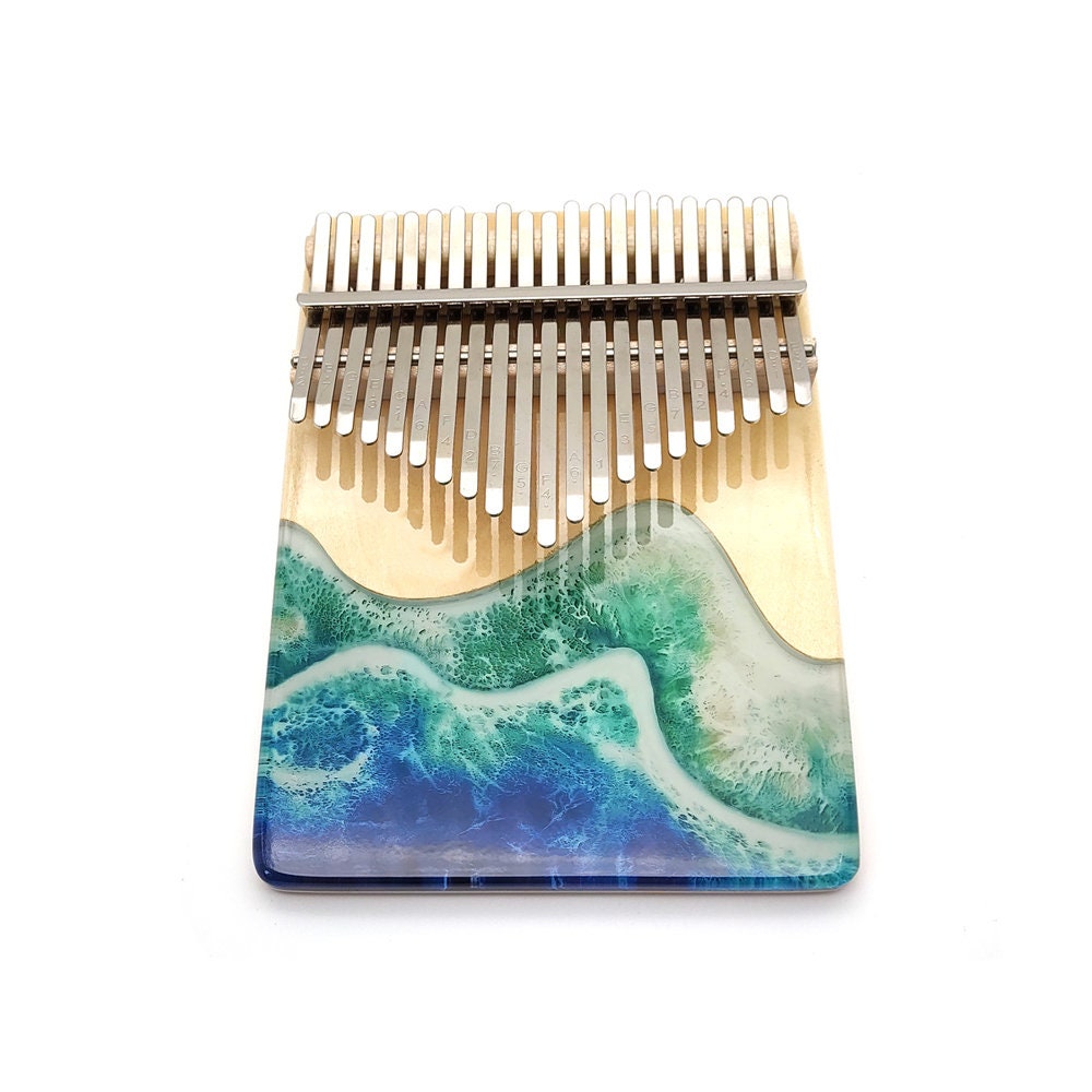 Handmade Kalimba Blue Ocean Luminous Finger Instruments Gift - Etsy