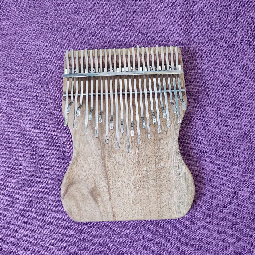 Kalimba 24 Key Camphor Wood Slender Keys Thumb Piano Mbira Music ...