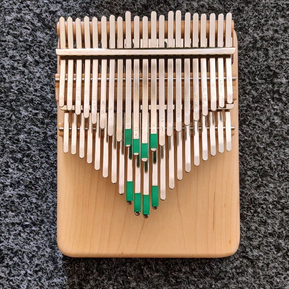 Chromatic Kalimba 42 Keys Handmade Double Row Structure Thumb - Etsy