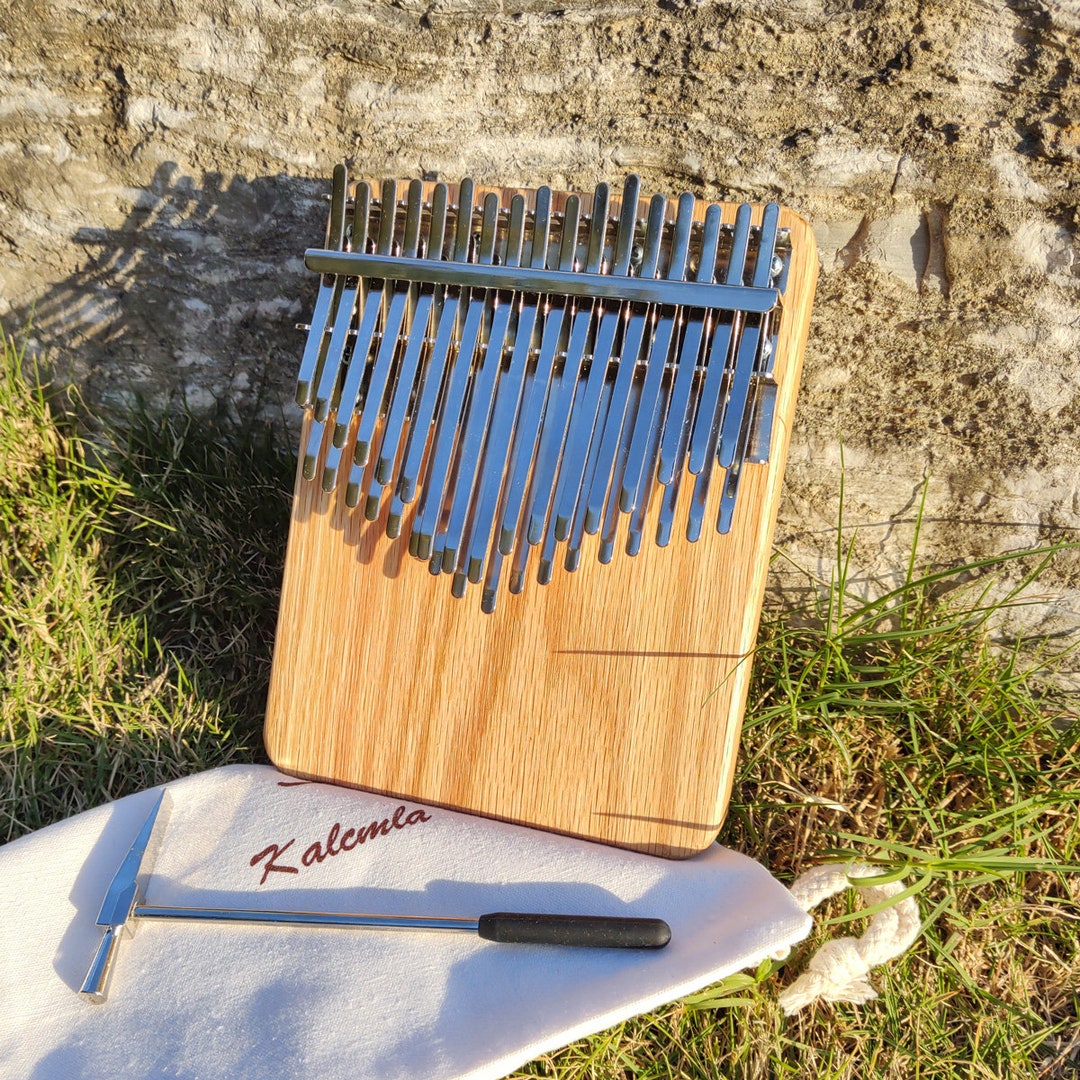 Handmade Kalimba 34 Key Chromatic Thumb Piano Keyboard Musical ...