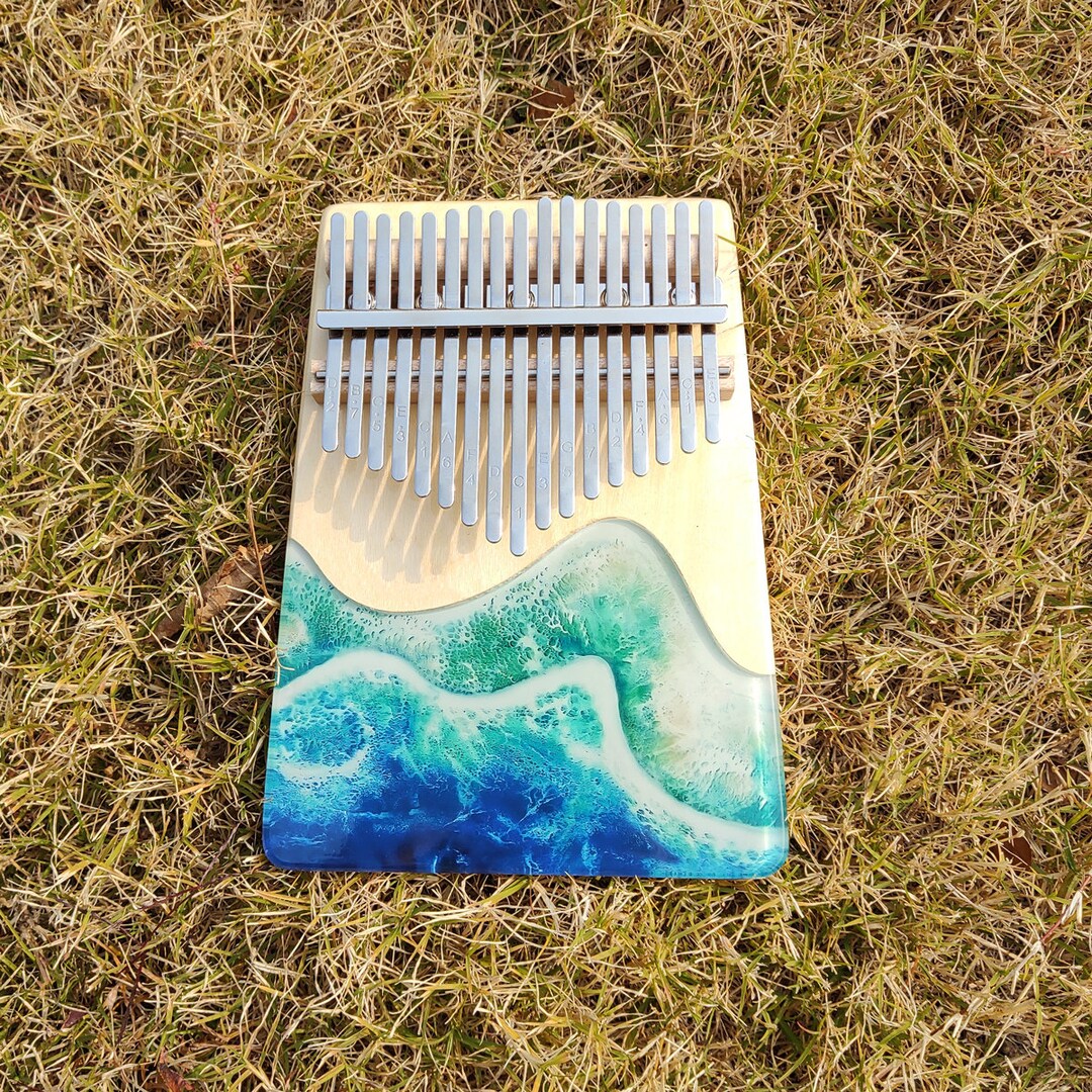 Handmade Kalimba Blue Ocean Luminous Finger Instruments Gift - Etsy