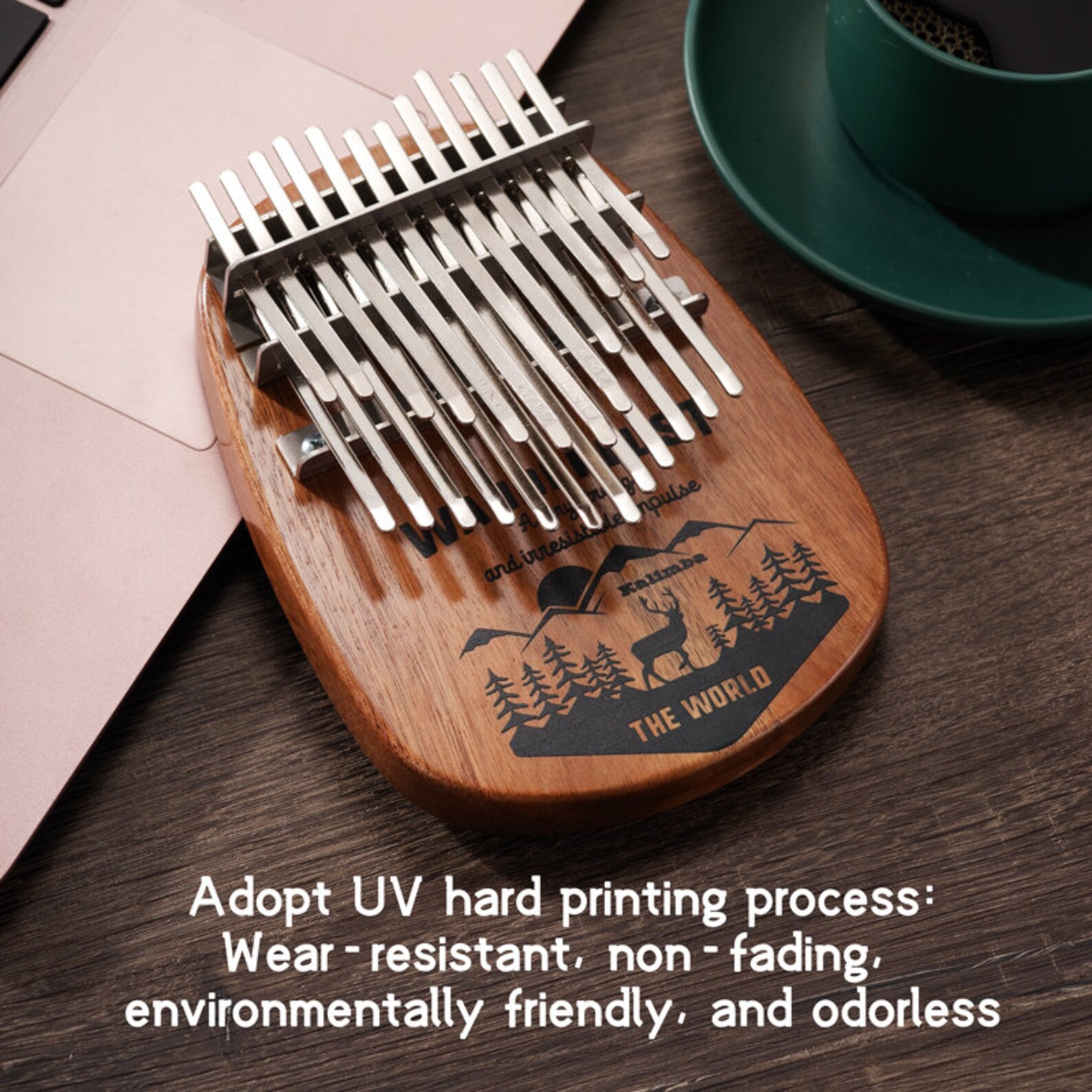 DIY Kalimba 24 Key Customized Pattern Text Kalimbas Body - Etsy