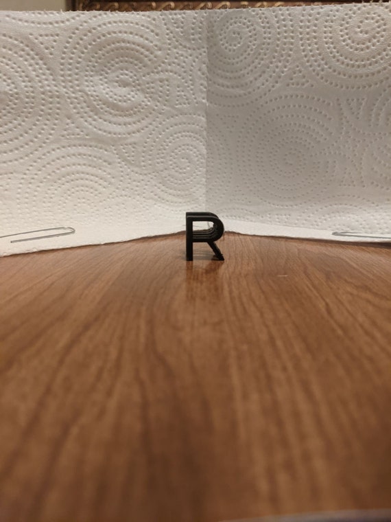 3D Printed Initials Cube - Etsy