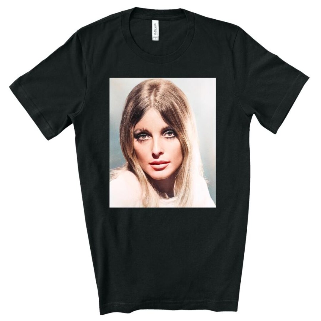 Sharon Tate Portrait Color T-shirt Unisex, Vintage Shirt, Meme Shirt ...