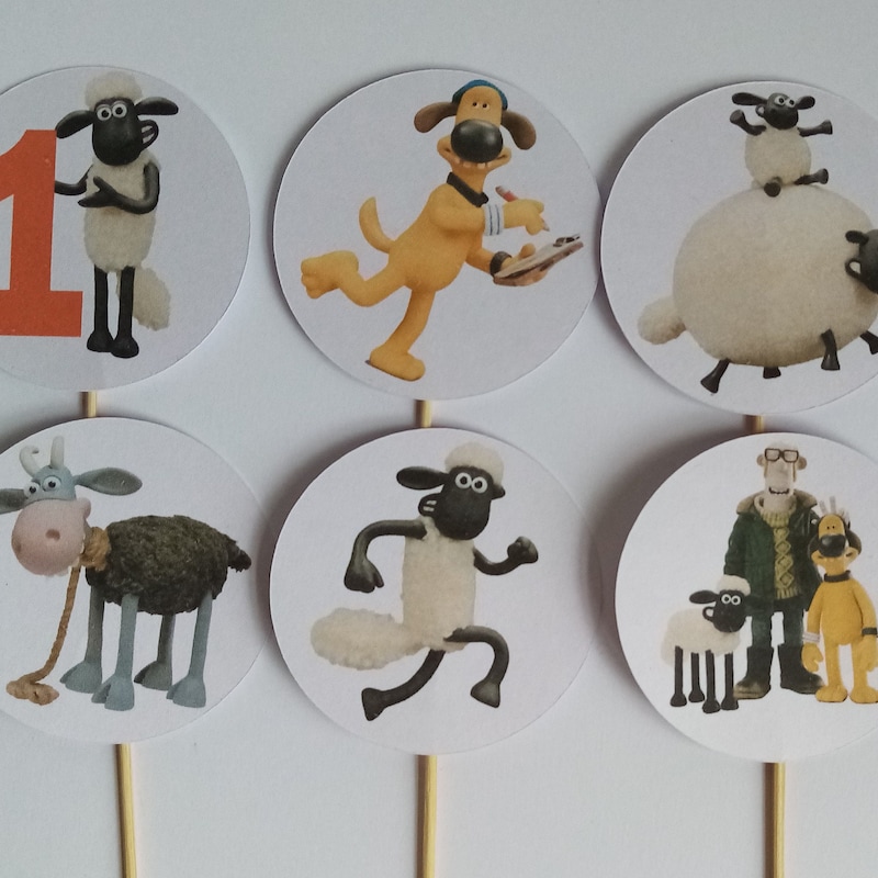 Sheep Cake Topper - Etsy