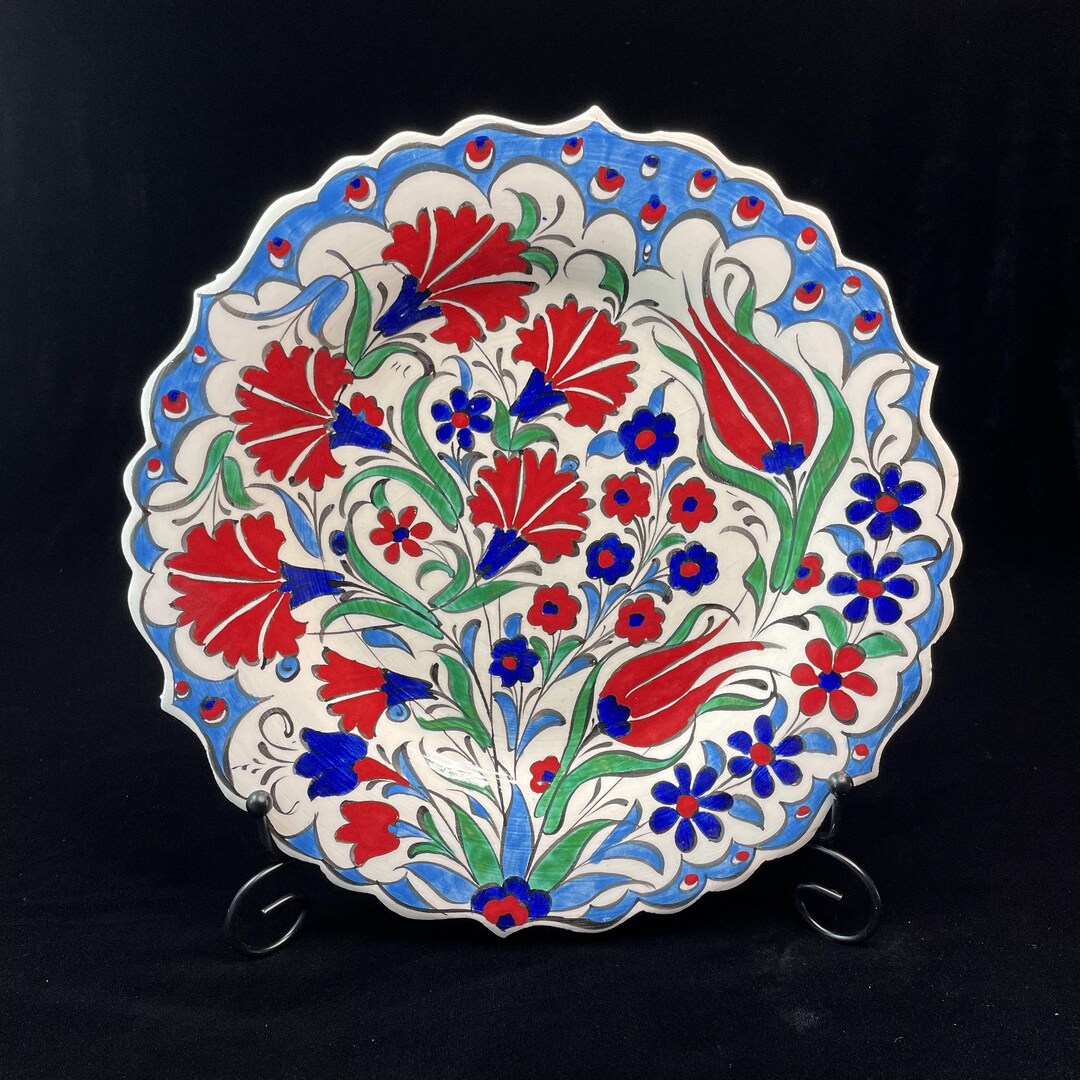 Ceramic Hand Painted Plate (10