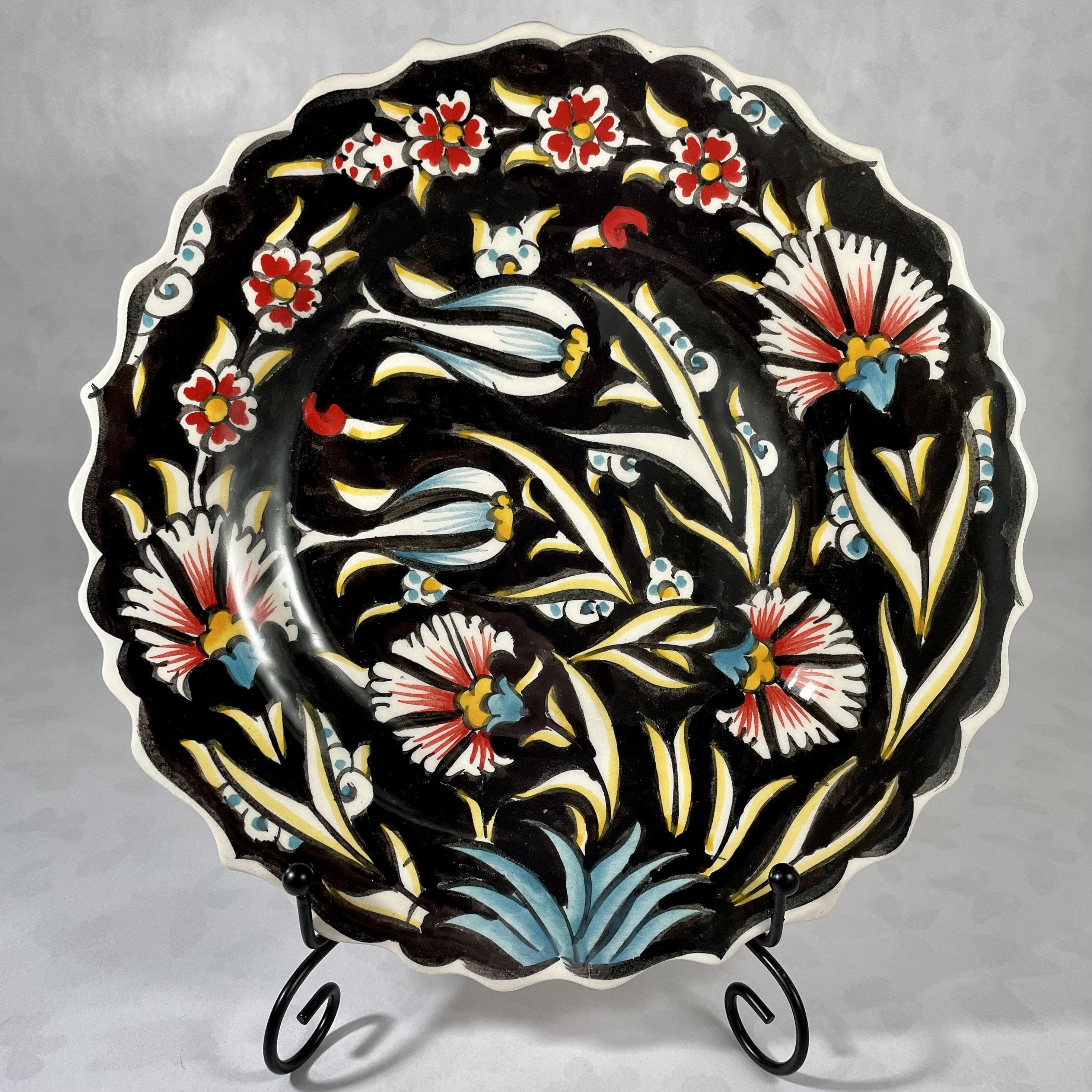 Decorative Ceramic Plate 10 25cm Hand Painted Wall - Etsy Singapore