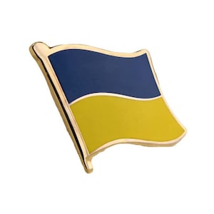 Ukraine Flag Pin Ukrainian Lapel Pin 20mm Glory to Ukraine - Etsy