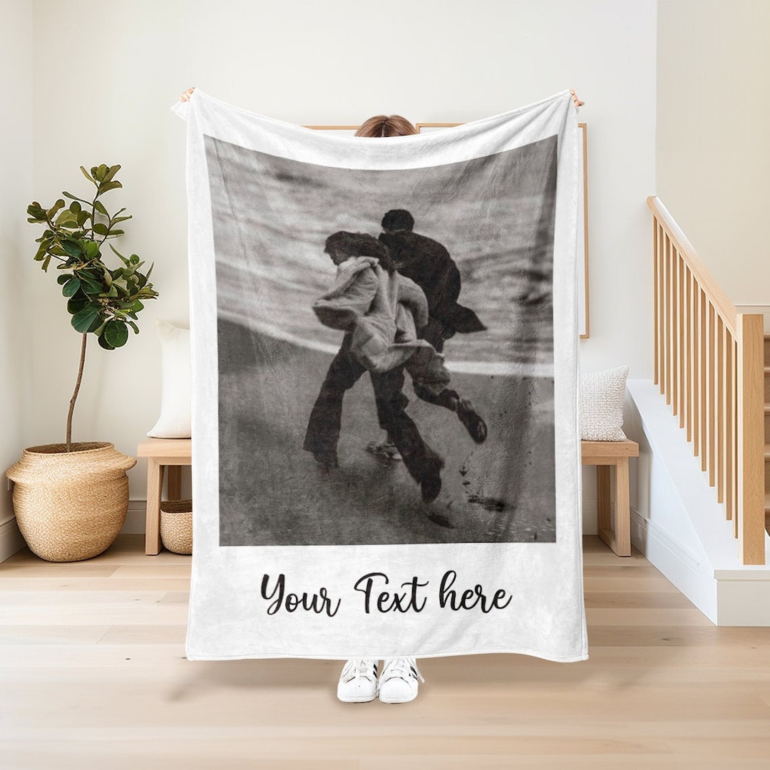 Couple Custom Blanket,customizable Photo Blanket Collage,personalized ...