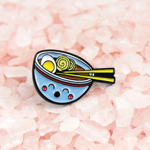 Tokyo Ramen Bowl Enamel Pin - Etsy