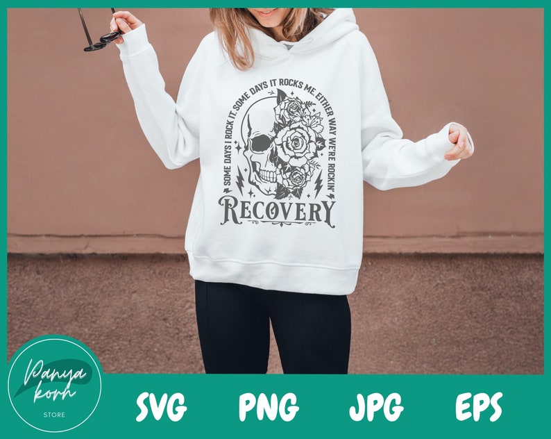 Recovery Svg, Some Days I Rock It Some Days I Rocks Me Svg | Addiction ...