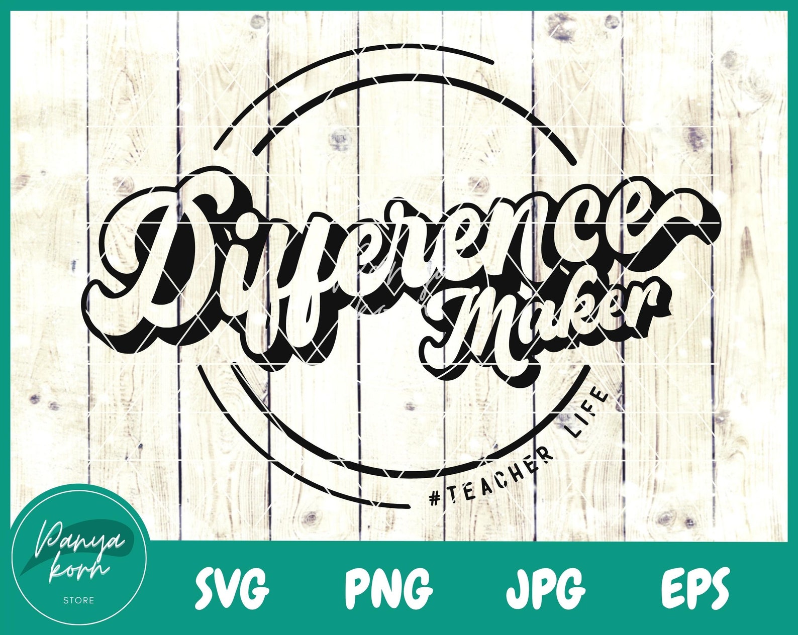 Difference Maker Svg Teacher Quotes Svg Teacher Life Svg Teacher Svg ...