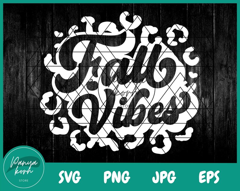 Fall Vibes SVG Thankful Svg Grateful Svg Autumn Avg - Etsy