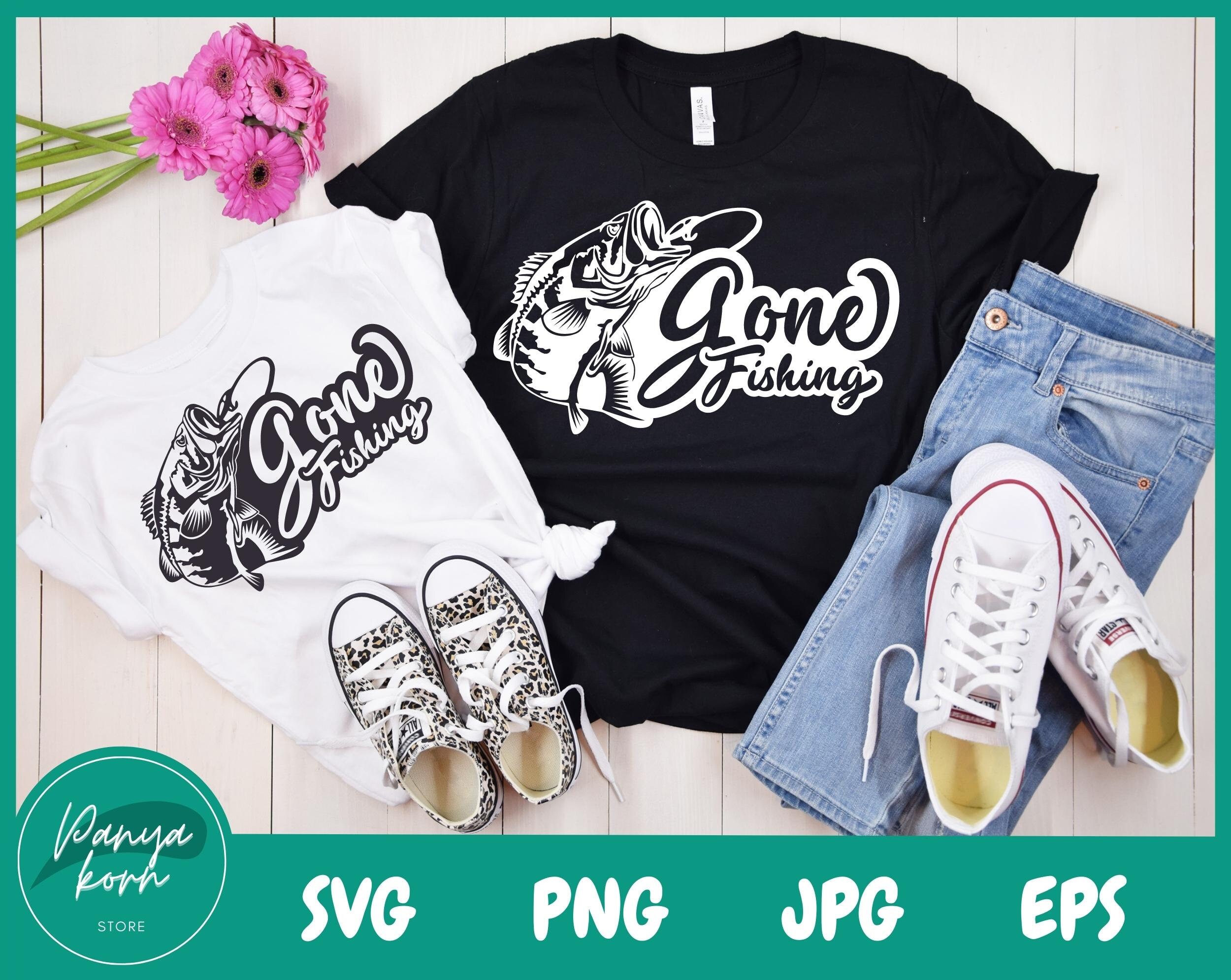 Gone Fishing SVG Fishing Hook Svg Fishing Svg Fisherman - Etsy