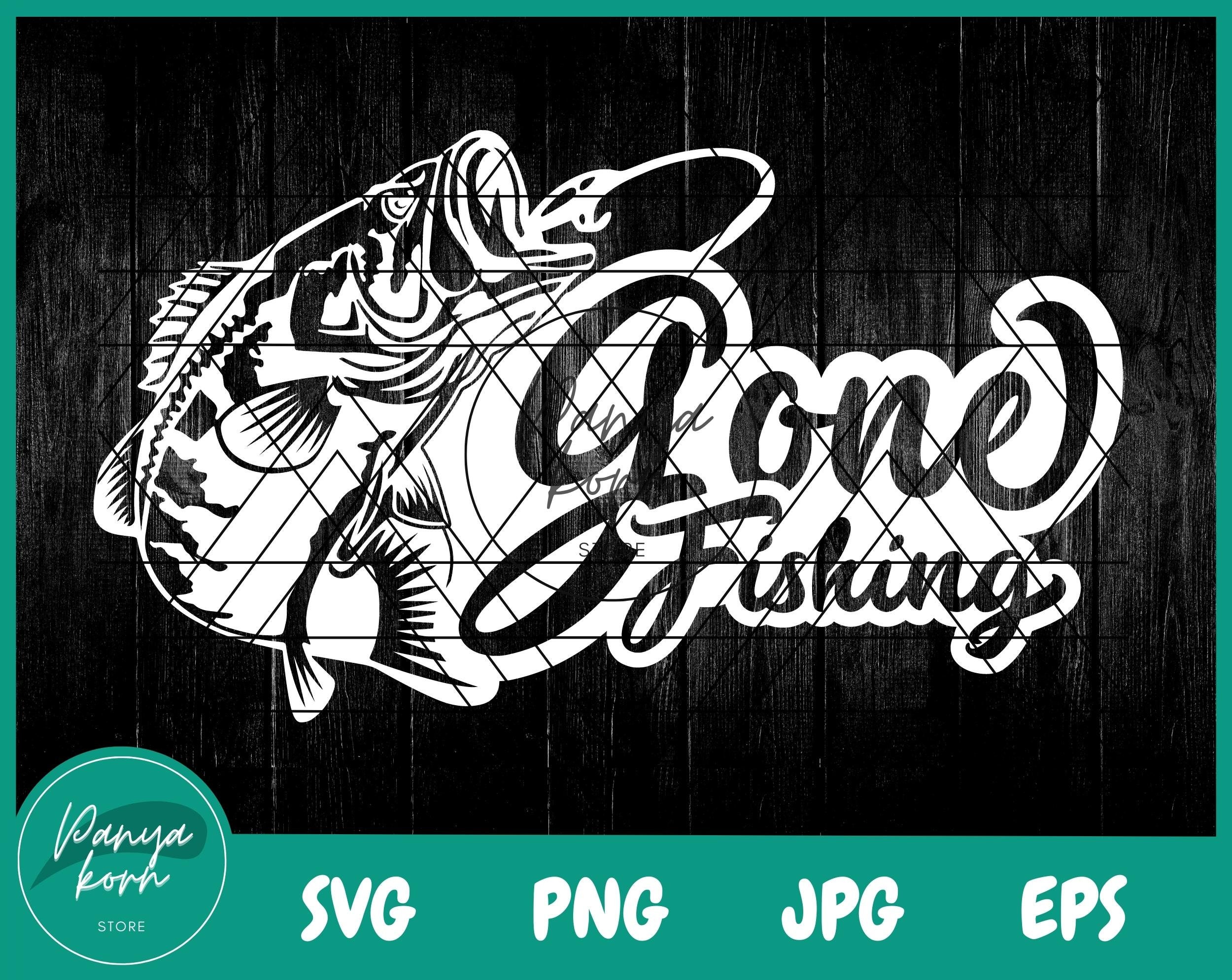 Gone Fishing SVG Fishing Hook Svg Fishing Svg Fisherman - Etsy