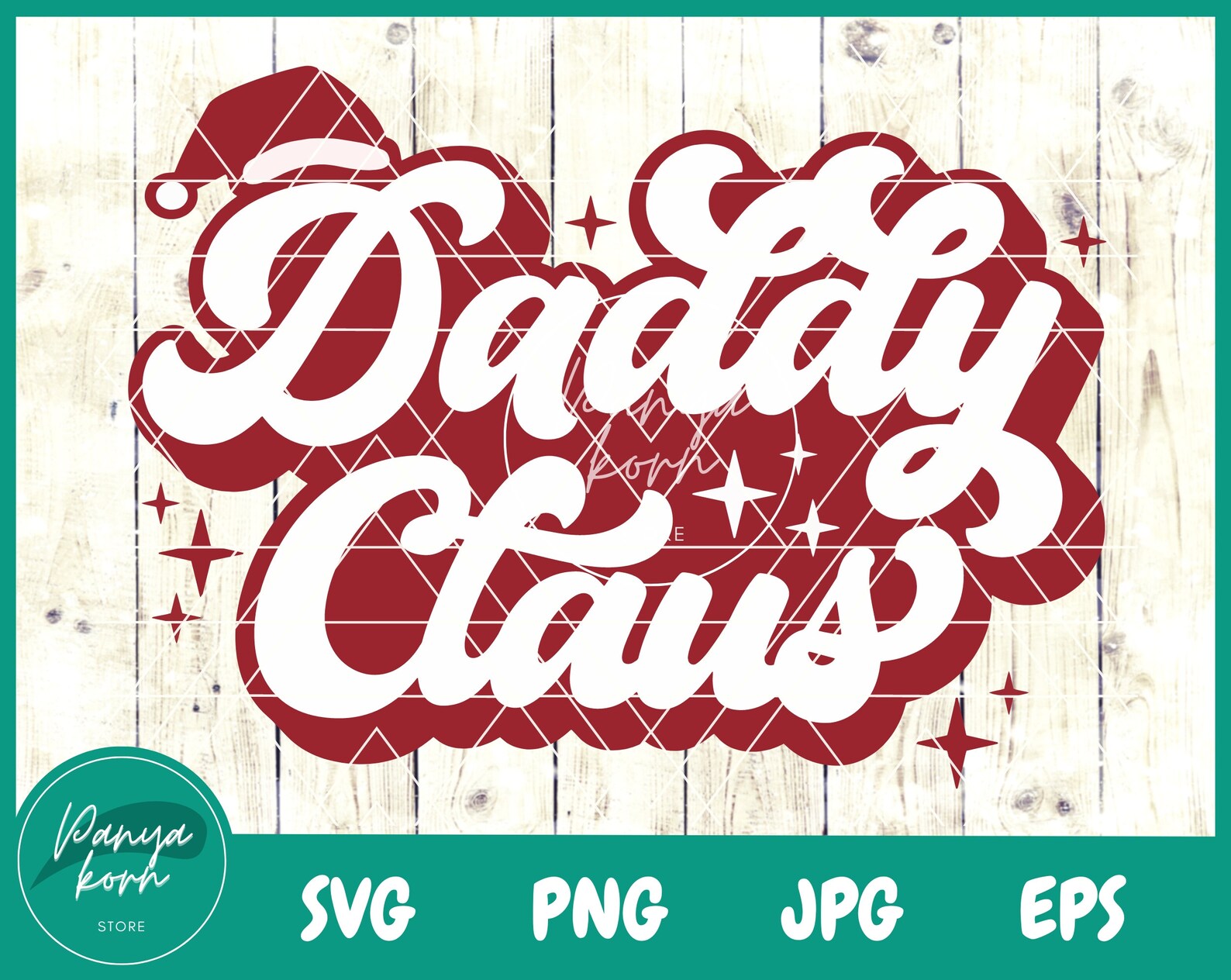 Daddy Claus SVG | Christmas Svg | Christmas Holiday Shirt | Merry Daddy ...