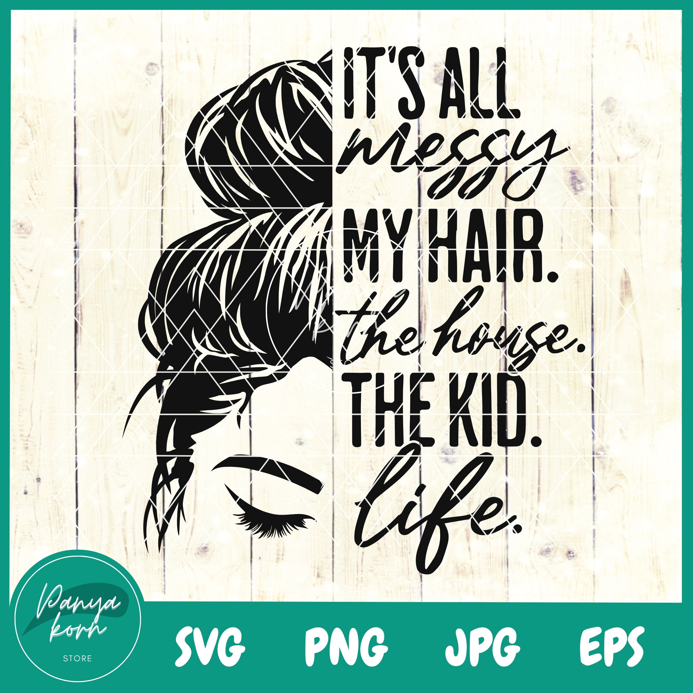 Messy Kids Quotes Premium Vector | Good Mom Have Sticky Floors Dirty