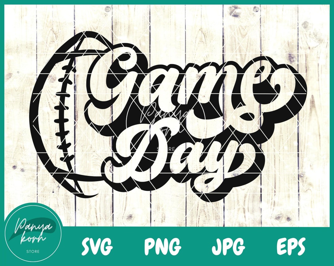 Game Day Svg | Football Shirt Svg | Game Day Vibes Svg | Football ...