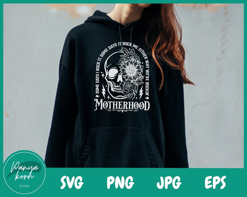 Motherhood Some Day I Rock It SVG Motherhood Shirt Svg Mom Shirt Design ...