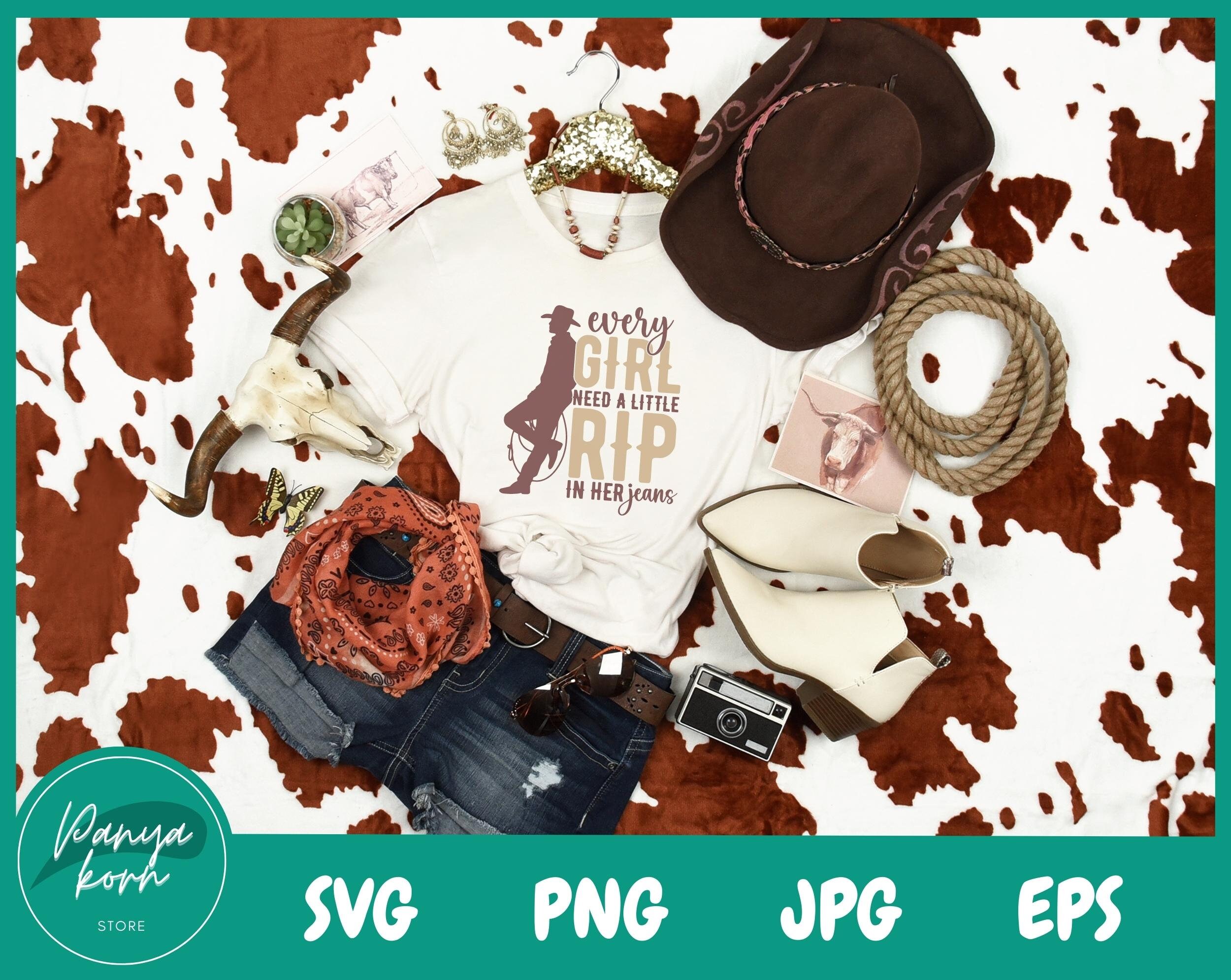 Every Girl Needs A Little Rip in Her Jeans SVG Funny Gift - Etsy