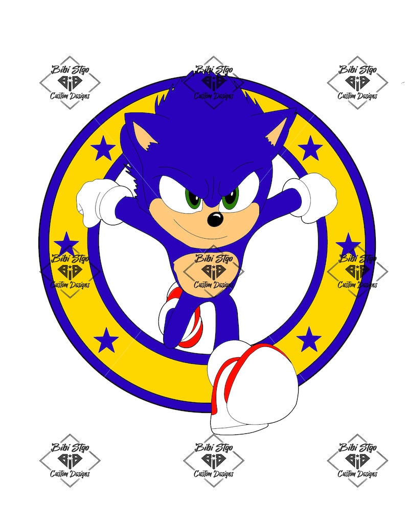 Sonic the Hedgehog,sonic Vector, Sonic the Hedgehog SVG, Sonic Svg ...