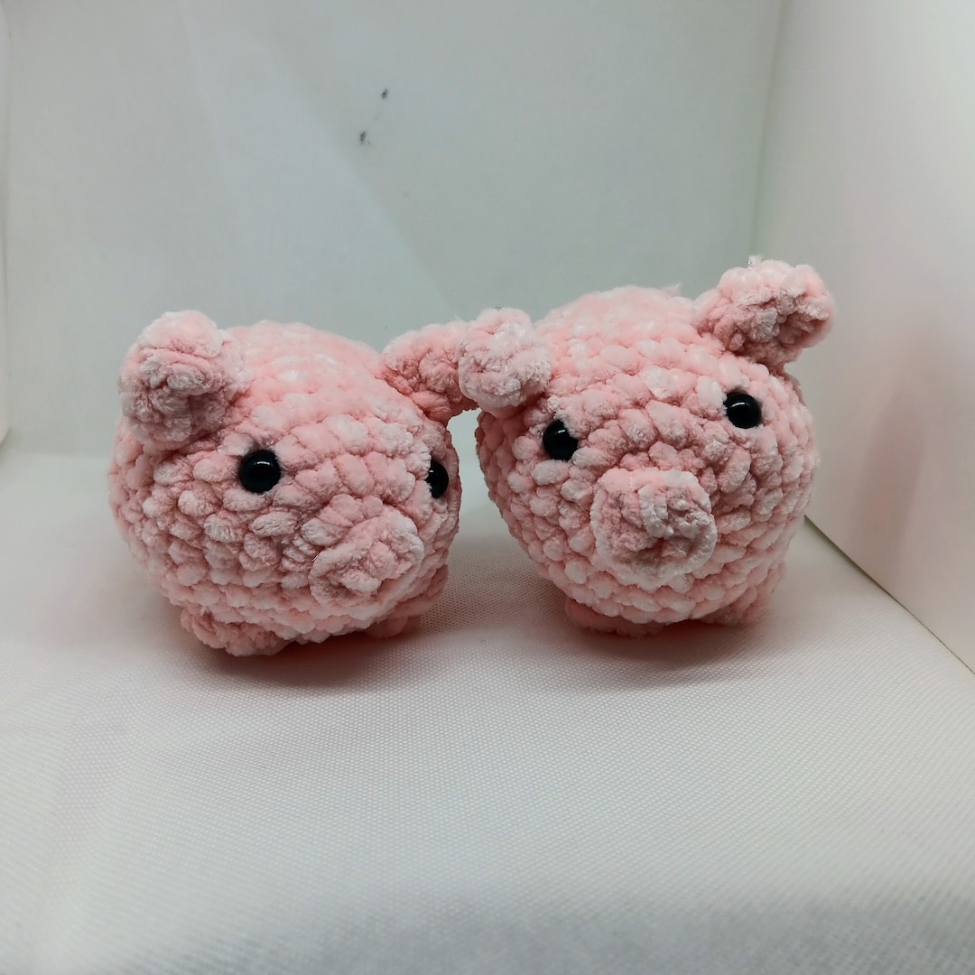 Plush Pig - Etsy