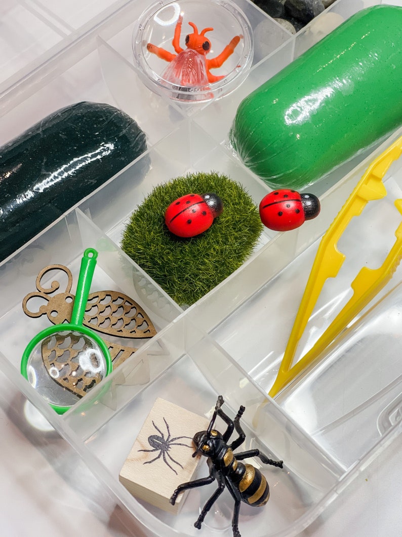 Bug Exploration Play Dough Sensory Kit| Bug Kit| Kids Gift| Bug Toys ...