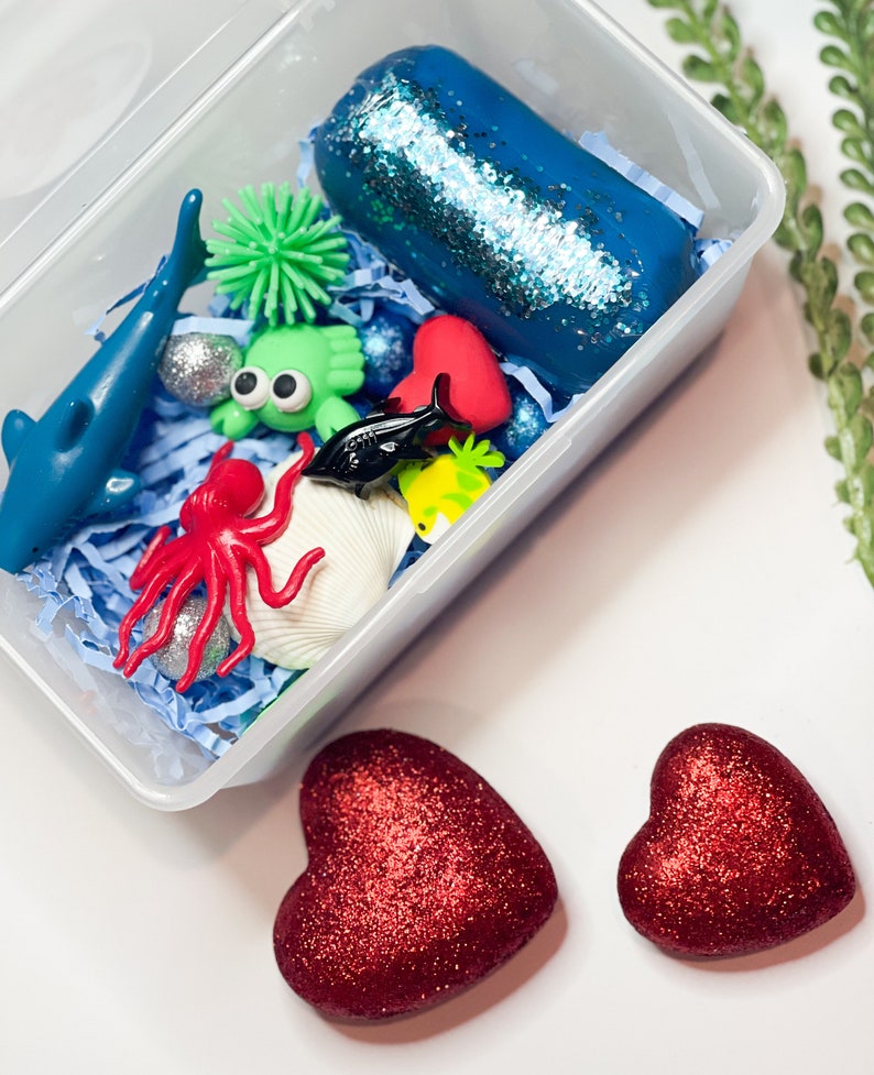 Youre Fintastic Valentine Play Dough MIDI Kit Kids Gift Montessori Toys ...