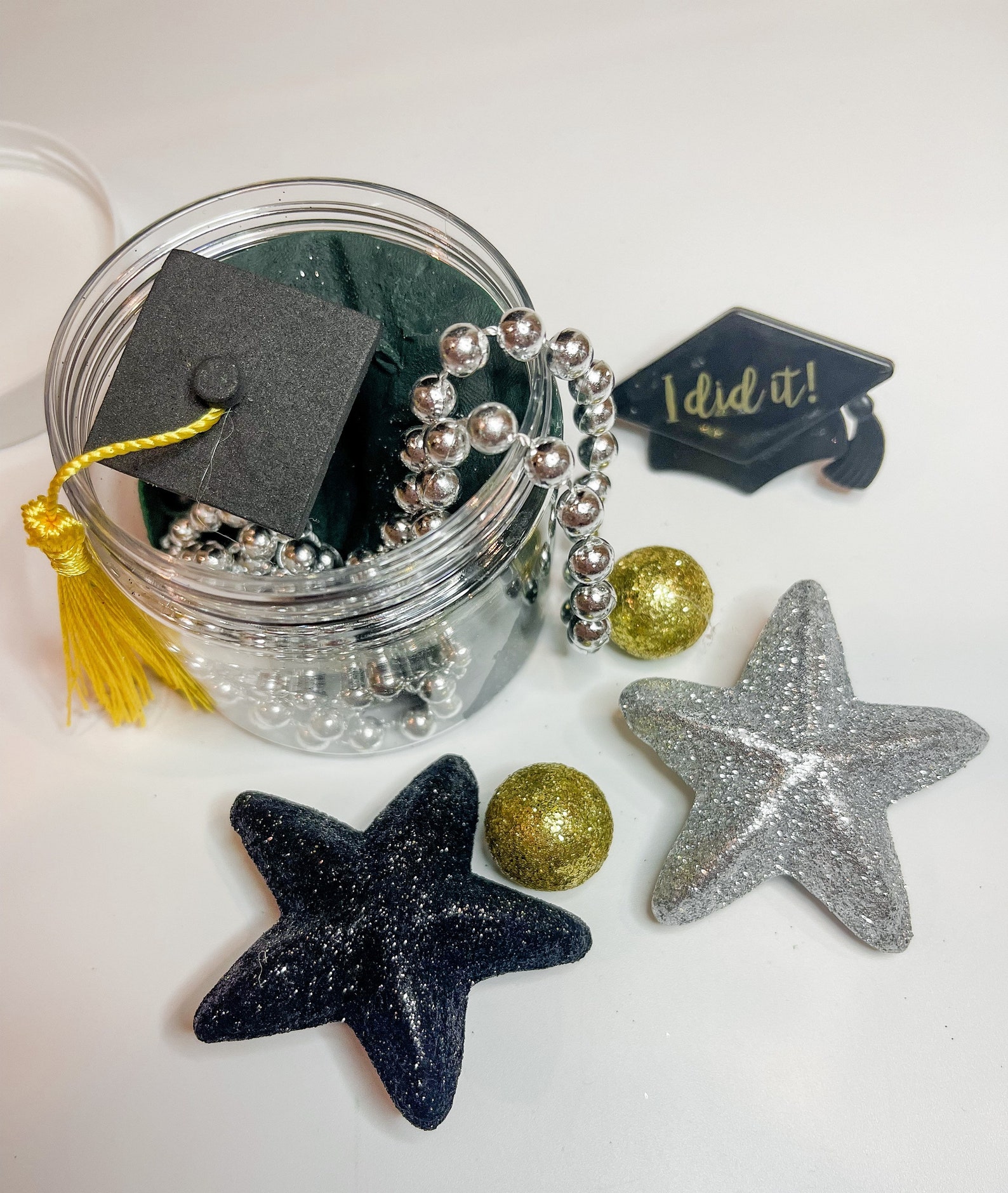 Graduation Play Dough Sensory Jarsgraduation Giftkids - Etsy