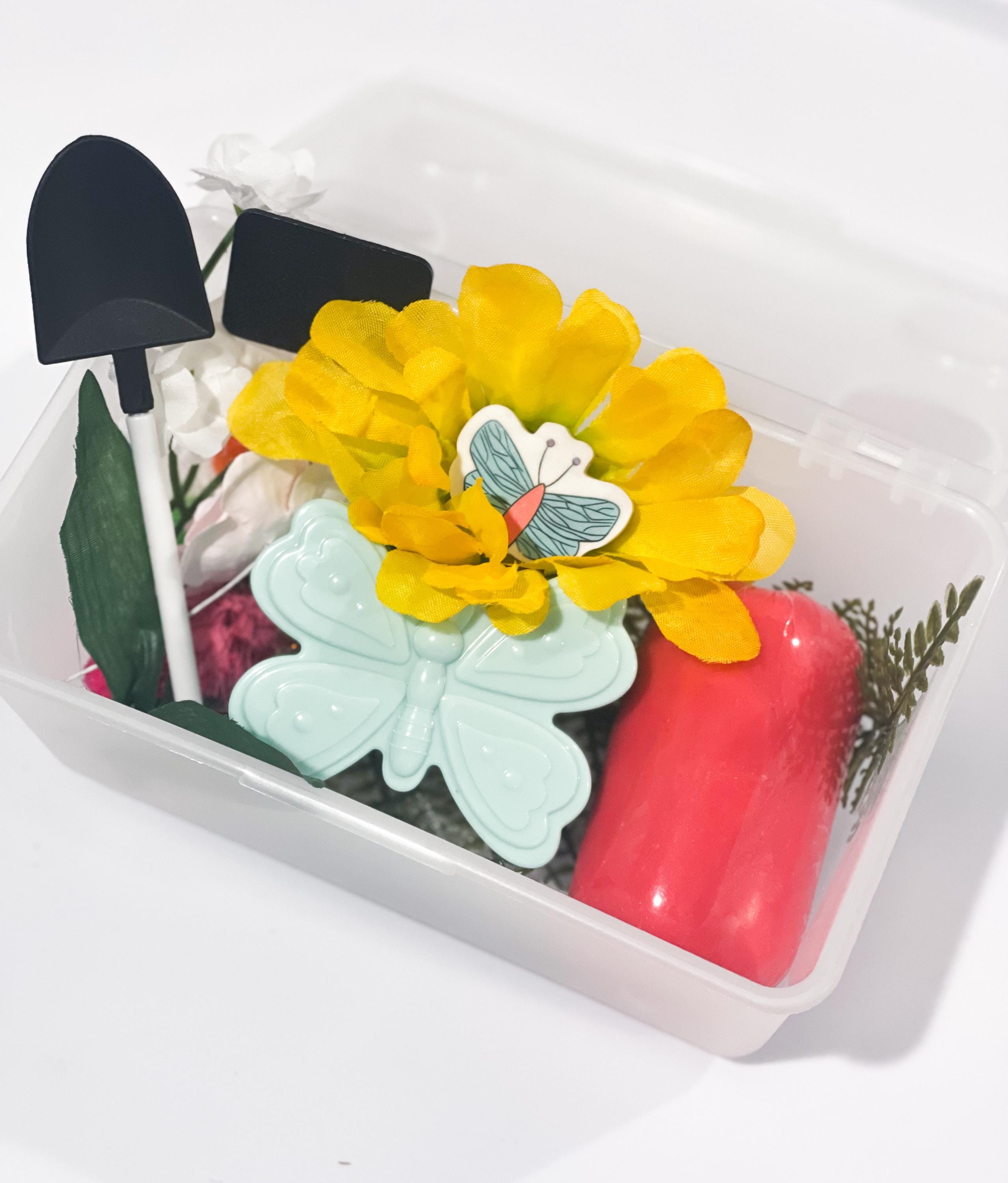 Butterfly Garden Play Dough Sensory Kit| Kids Gift| Montessori Toys ...