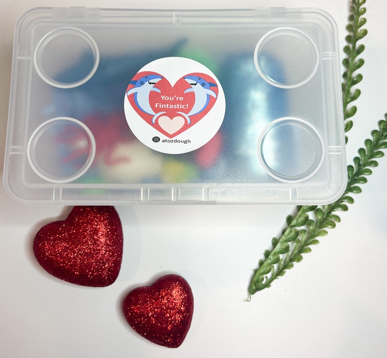 Youre Fintastic Valentine Play Dough MIDI Kit Kids Gift Montessori Toys ...