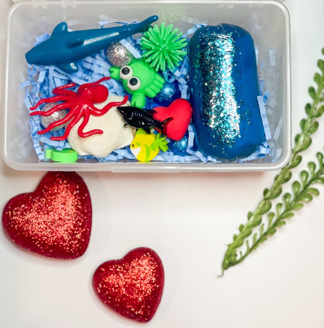 Youre Fintastic Valentine Play Dough MIDI Kit Kids Gift Montessori Toys ...