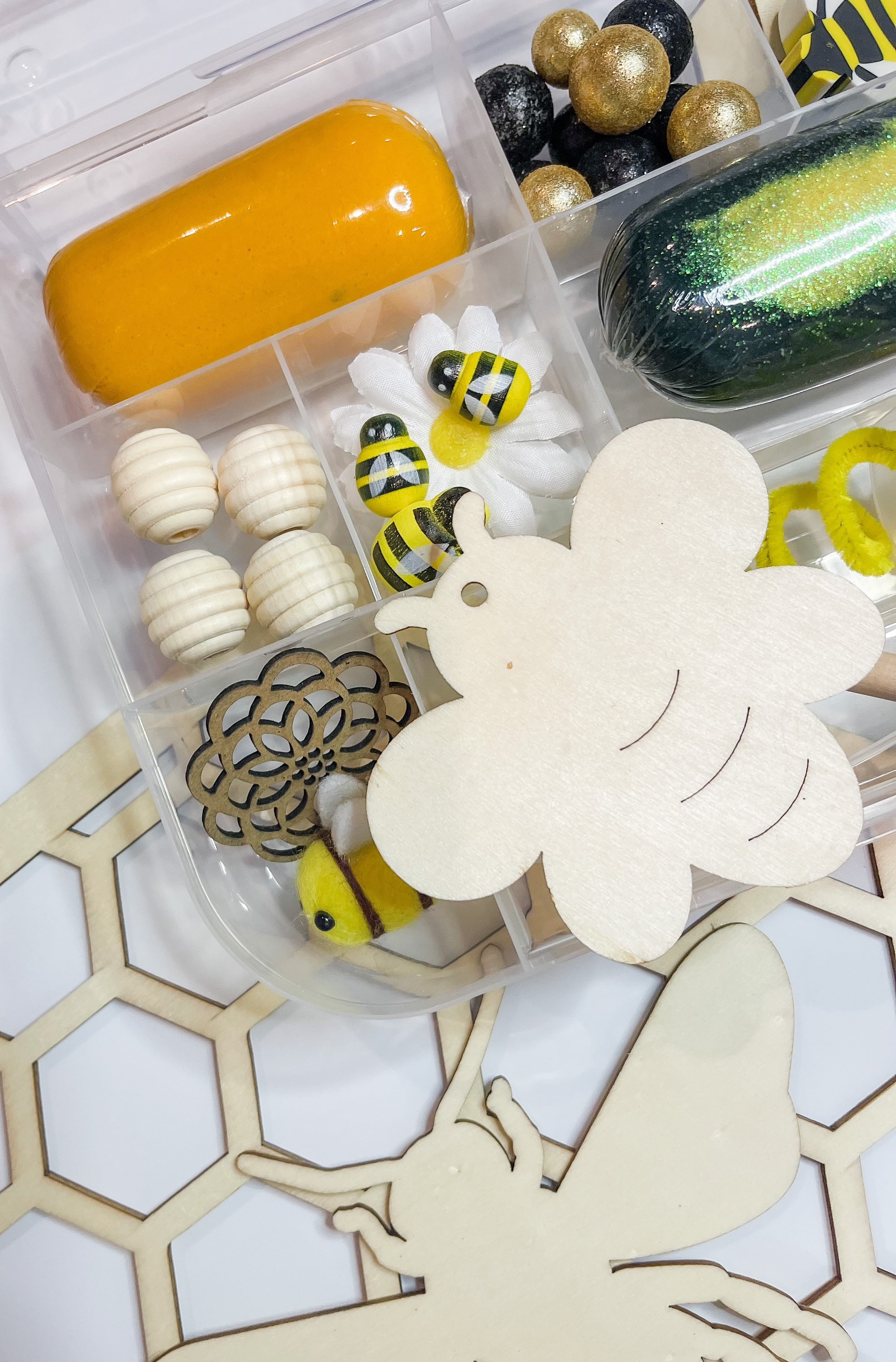 Buzzing Bees Play Dough Sensory Kit Kids Gift Montessori Toys - Etsy