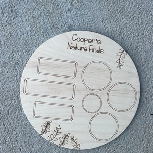Nature Finds, Kids Scavenger Hunt, Custom Nature Finds Board, Kids ...