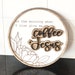 Coffee Bar Sign, Coffee and Jesus, Coffee Lover Gift, Kitchen Decor ...