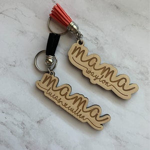 Mama Key Chain, Mother's Day Gift, Mama Keychain, Mama Gift From Kids ...