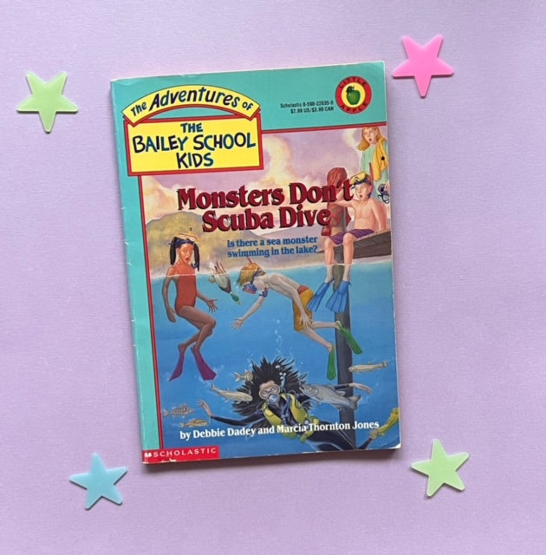 Monsters Dont Scuba Dive Vintage the Adventures of the - Etsy