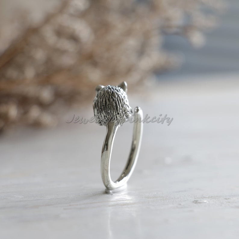 Little Rat Ring Mouse ring Small Rat 925 Solid Sterling | Etsy