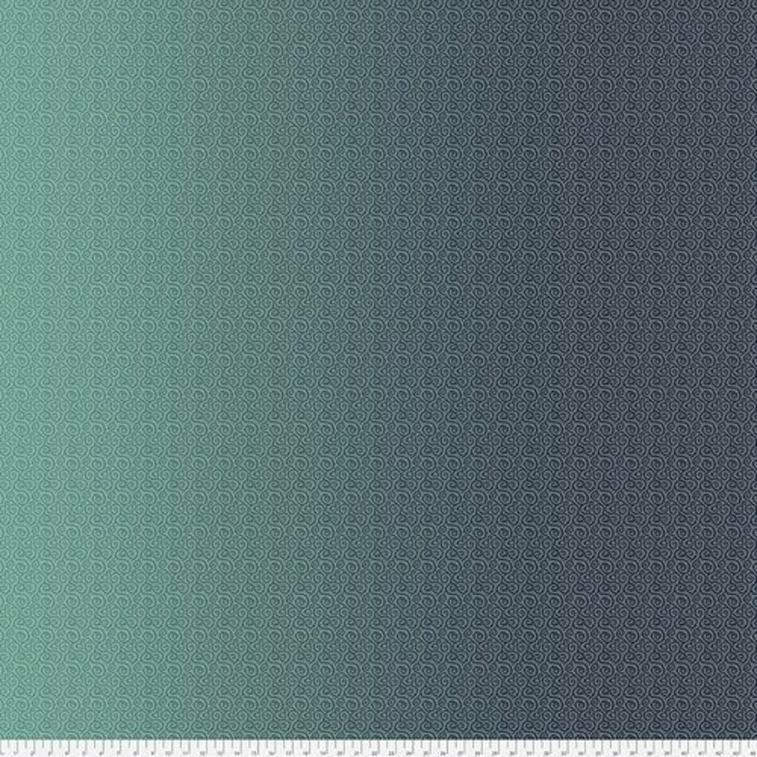 20,90/m, Stoff land Art Petit Poucet Farbverlauf, Swirls, Kringel ...