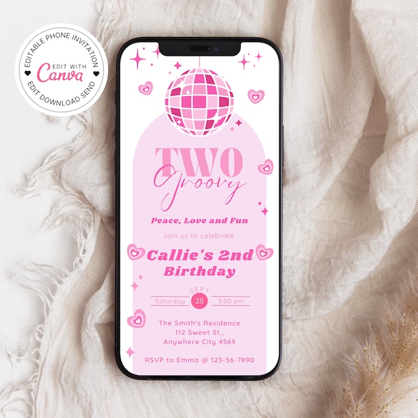 Two Groovy Birthday Party - Etsy