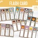 Animal Flash Cards Posters Phonics Flash Cards Teaching - Etsy