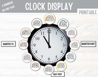 Classroom Clock Decor - Etsy