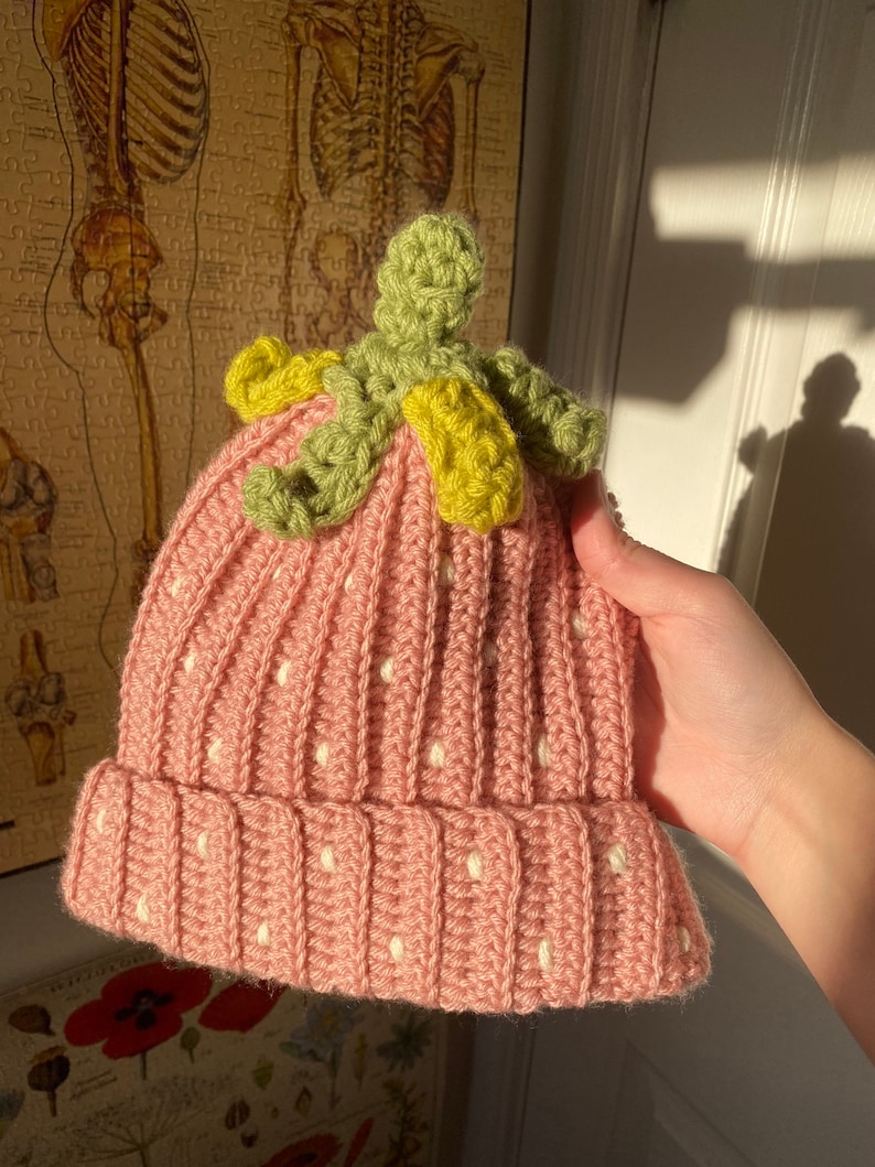 DIGITAL PDF PATTERN Crochet Fruit Hat Easy Beginner Friendly - Etsy