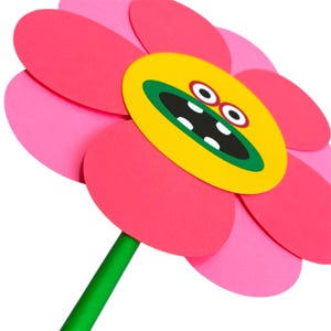 Trolls Themed Paper Flowers Centerpiece for Birthday Party or Kids ...