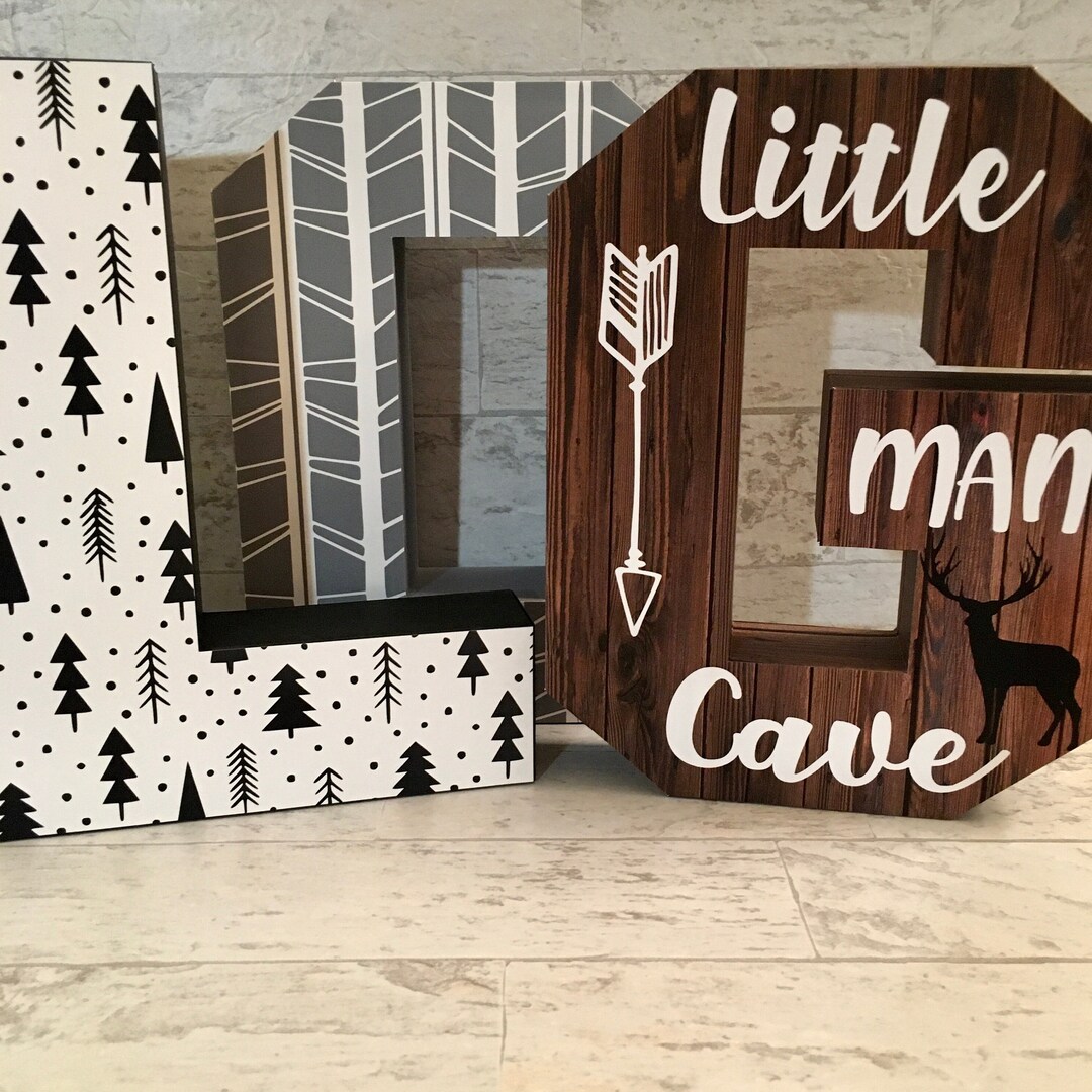 Animal 3D Paper Letter, Custom 3D Letter , Personalized Letters, 3D ...