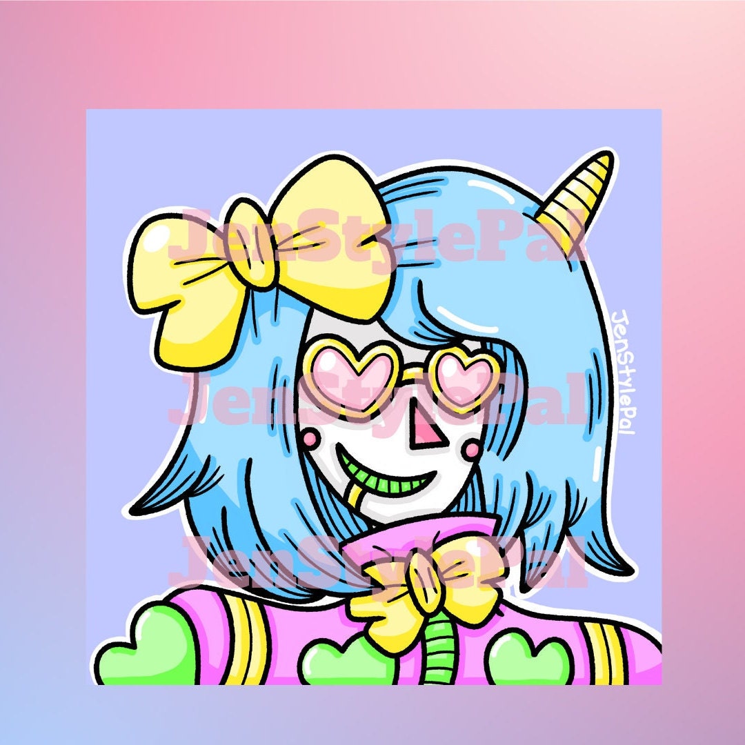 Digital Valentine Theme Character OC 2 || Read Description - Etsy