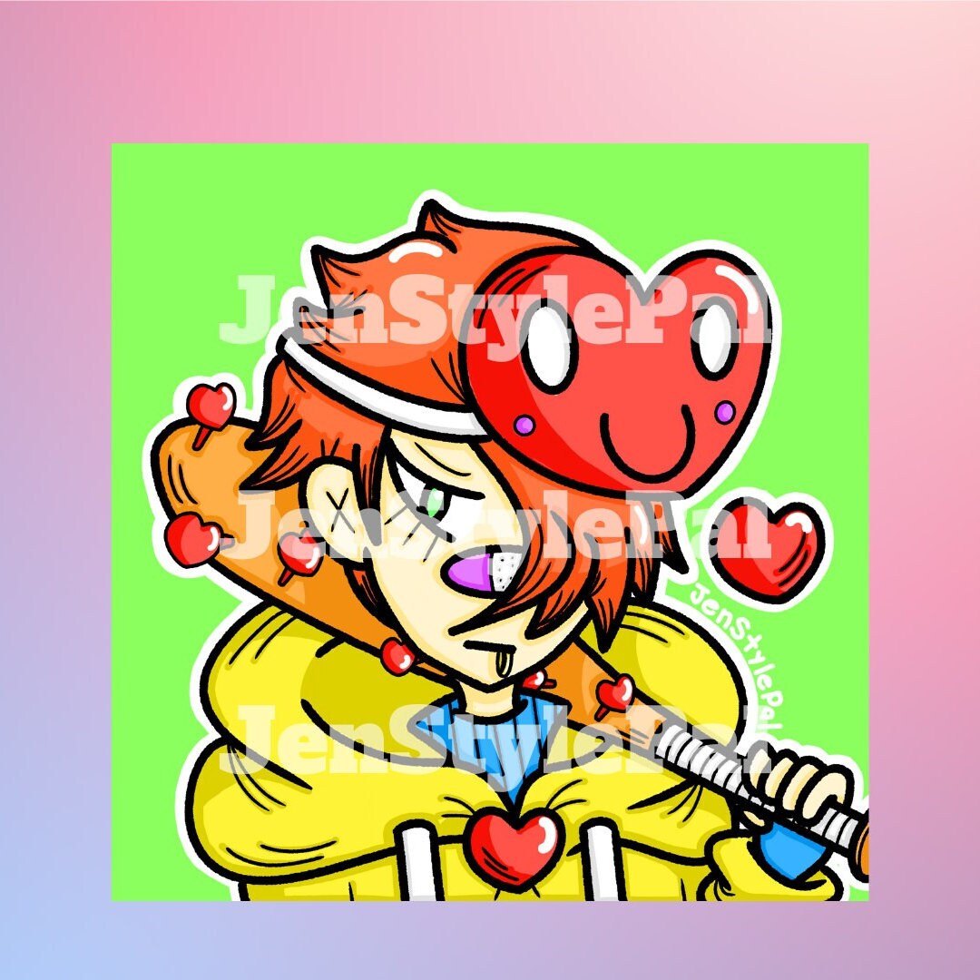 Digital Valentine Character Design OC || Read the Description - Etsy