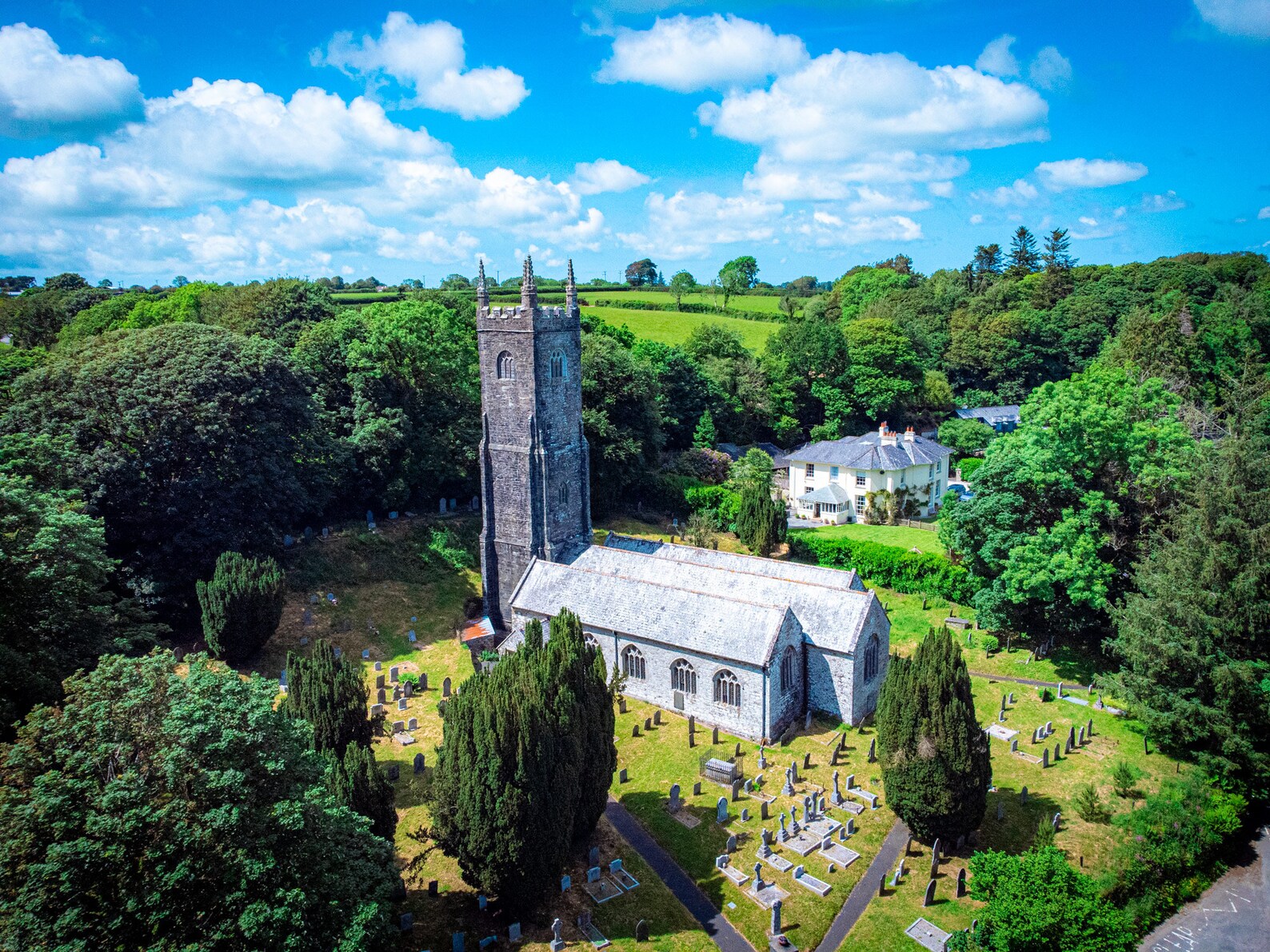 Photo Print of St Nonna's Church in Altarnun Cornwall. - Etsy