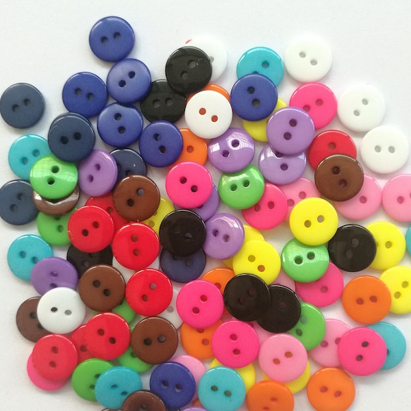 Plastic Buttons - Etsy