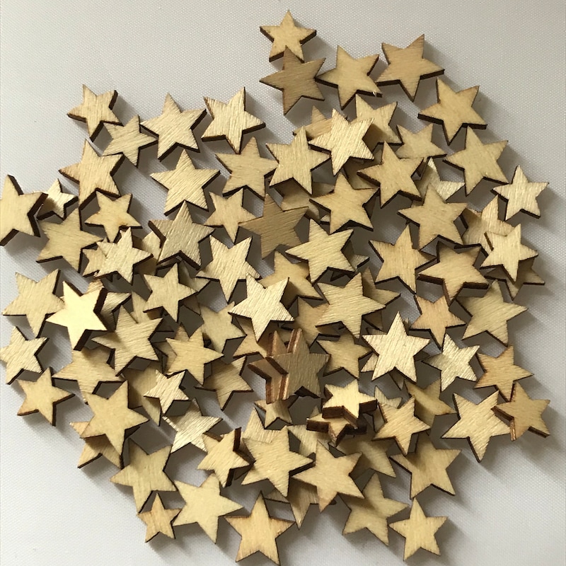 Wood Stars - Etsy